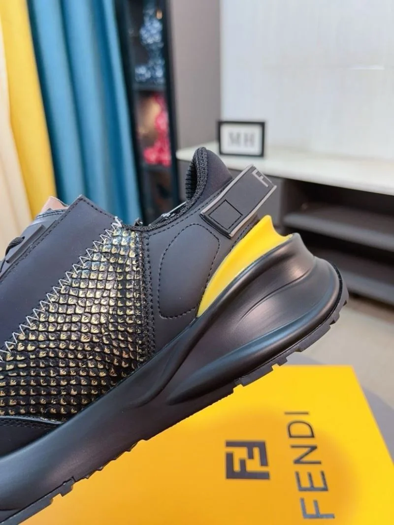Precise copy Fendi Low Shoes