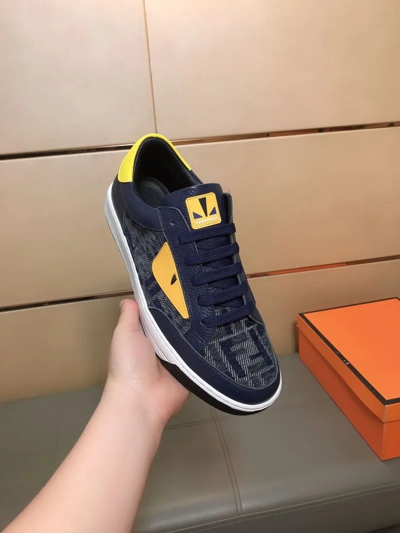 Precise copy Fendi Low Shoes