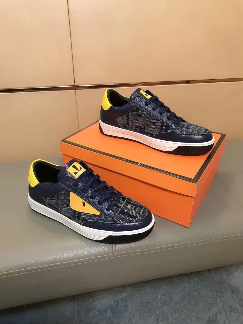 Precise copy Fendi Low Shoes
