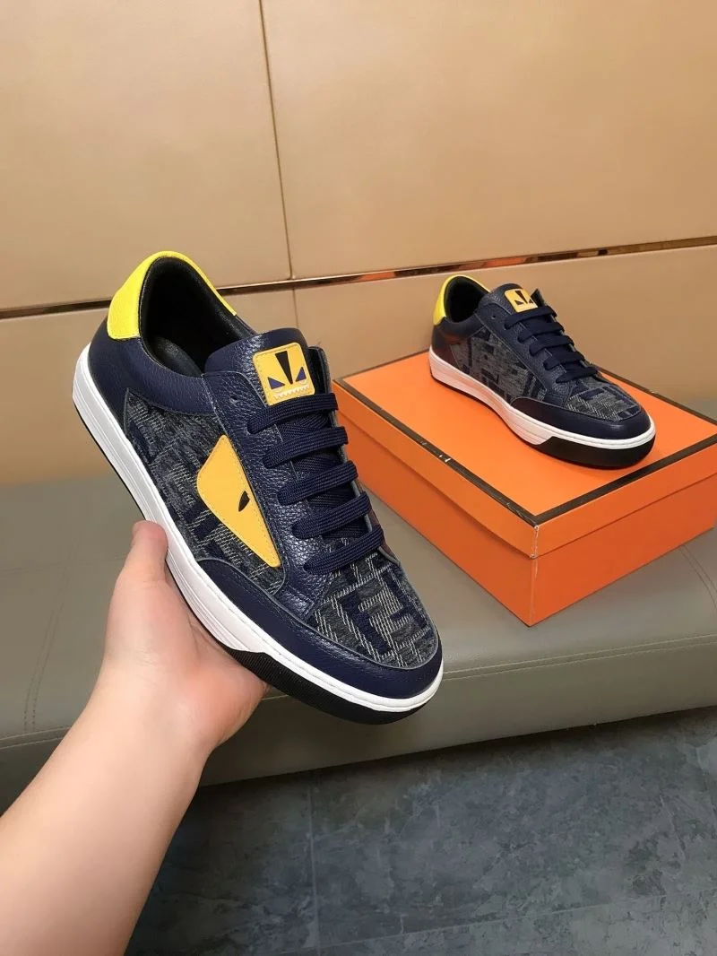 Precise copy Fendi Low Shoes