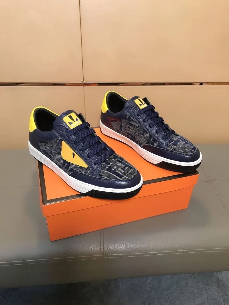 Precise copy Fendi Low Shoes