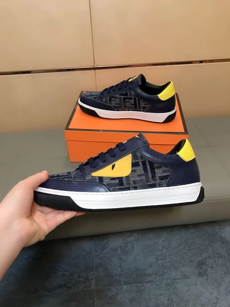 Precise copy Fendi Low Shoes