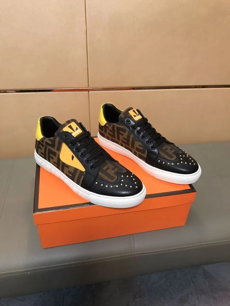Brand-authenticated Fendi Low Shoes