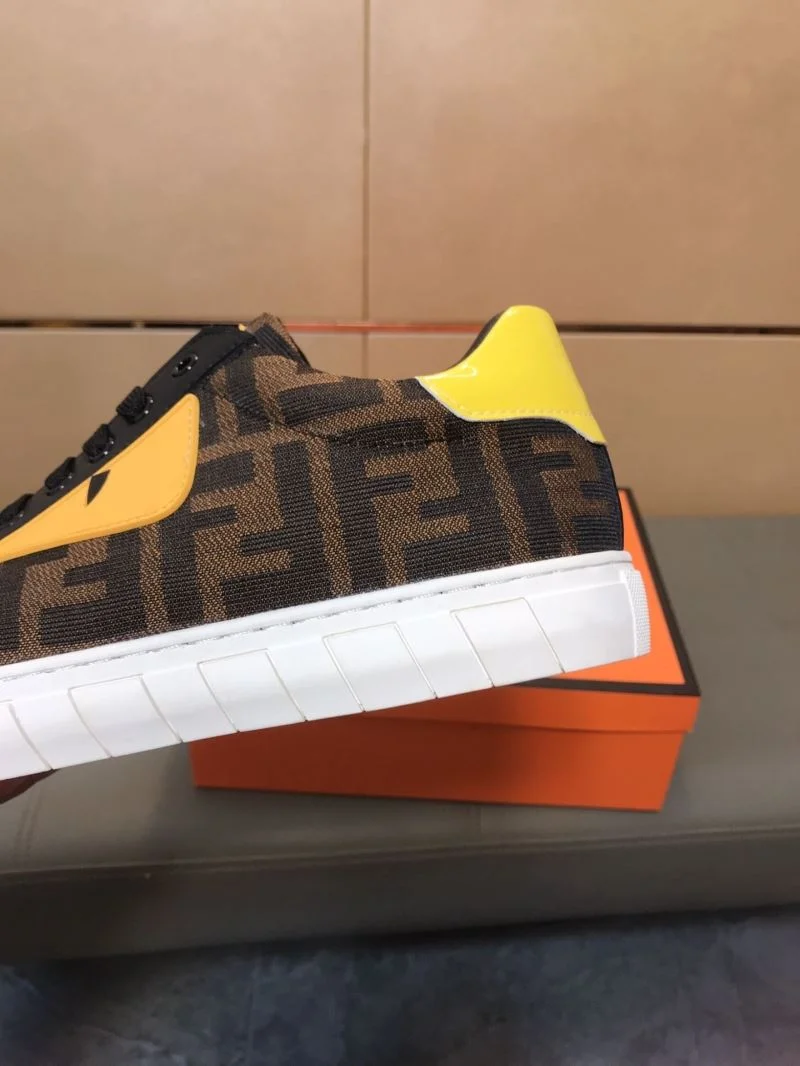 Brand-authenticated Fendi Low Shoes