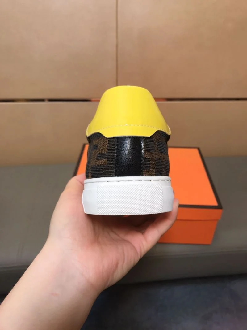 Brand-authenticated Fendi Low Shoes