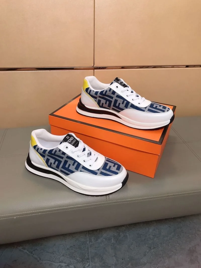 Brand-authenticated Fendi Low Shoes