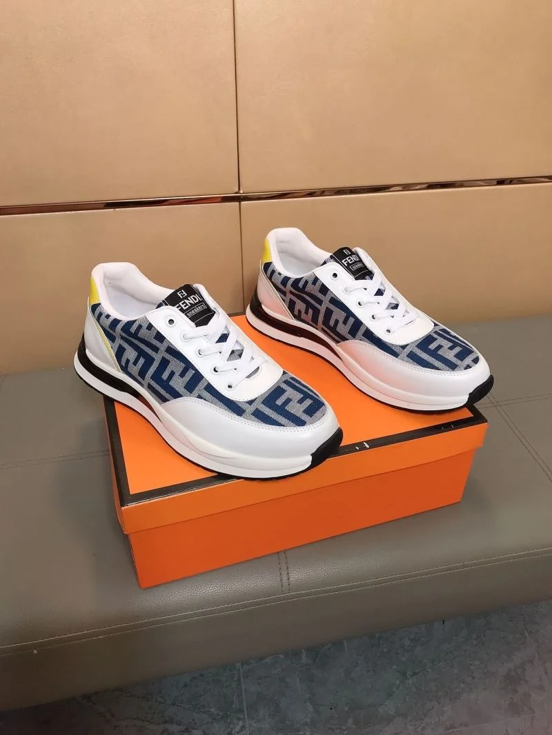 Brand-authenticated Fendi Low Shoes