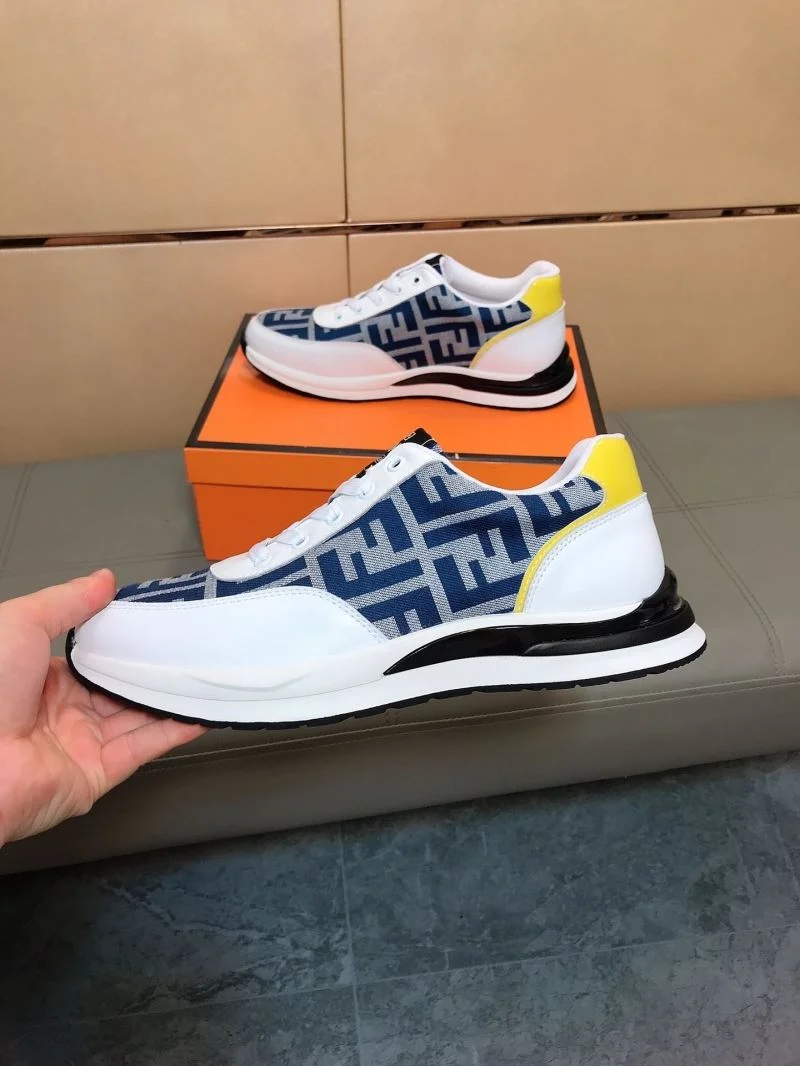Brand-authenticated Fendi Low Shoes