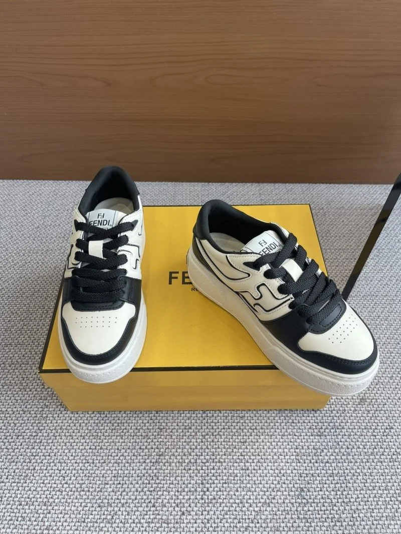 Precise copy Fendi Low Shoes