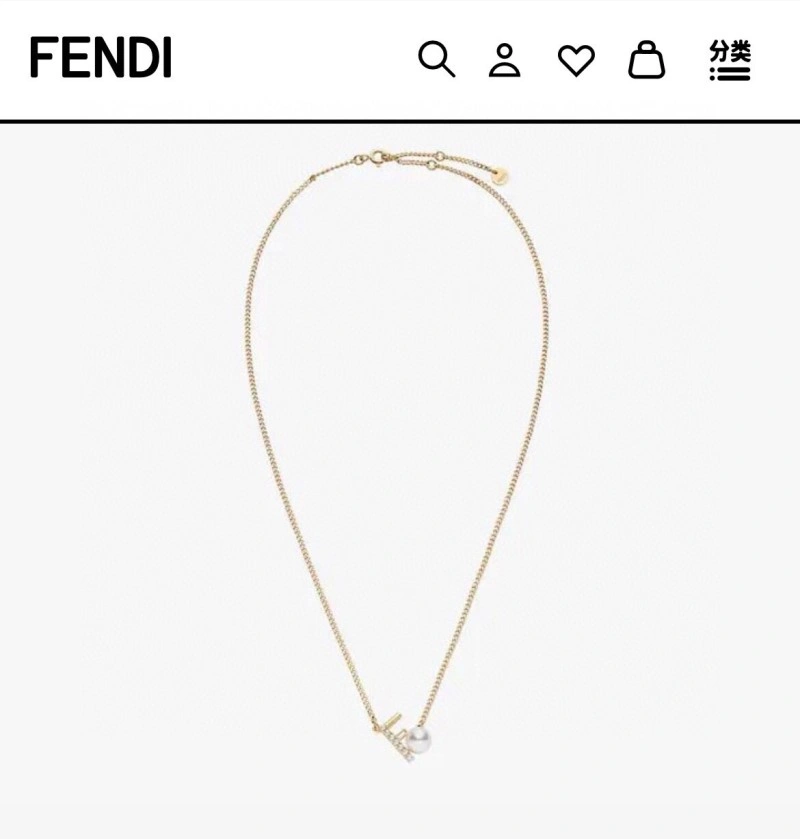 Top mirror Fendi Necklaces