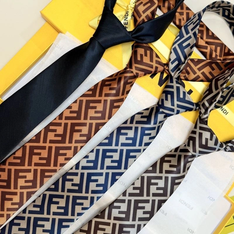 Mirror quality Fendi Neckties