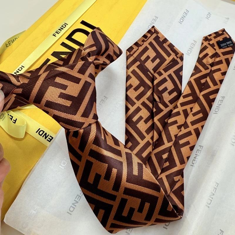 Mirror quality Fendi Neckties