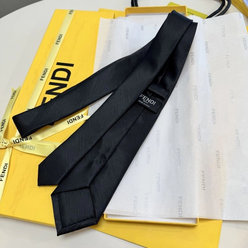 Factory-made Fendi Neckties