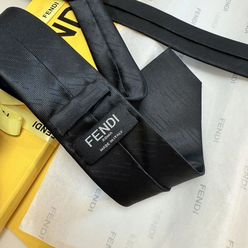Factory-made Fendi Neckties