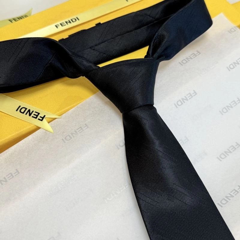 Factory-made Fendi Neckties