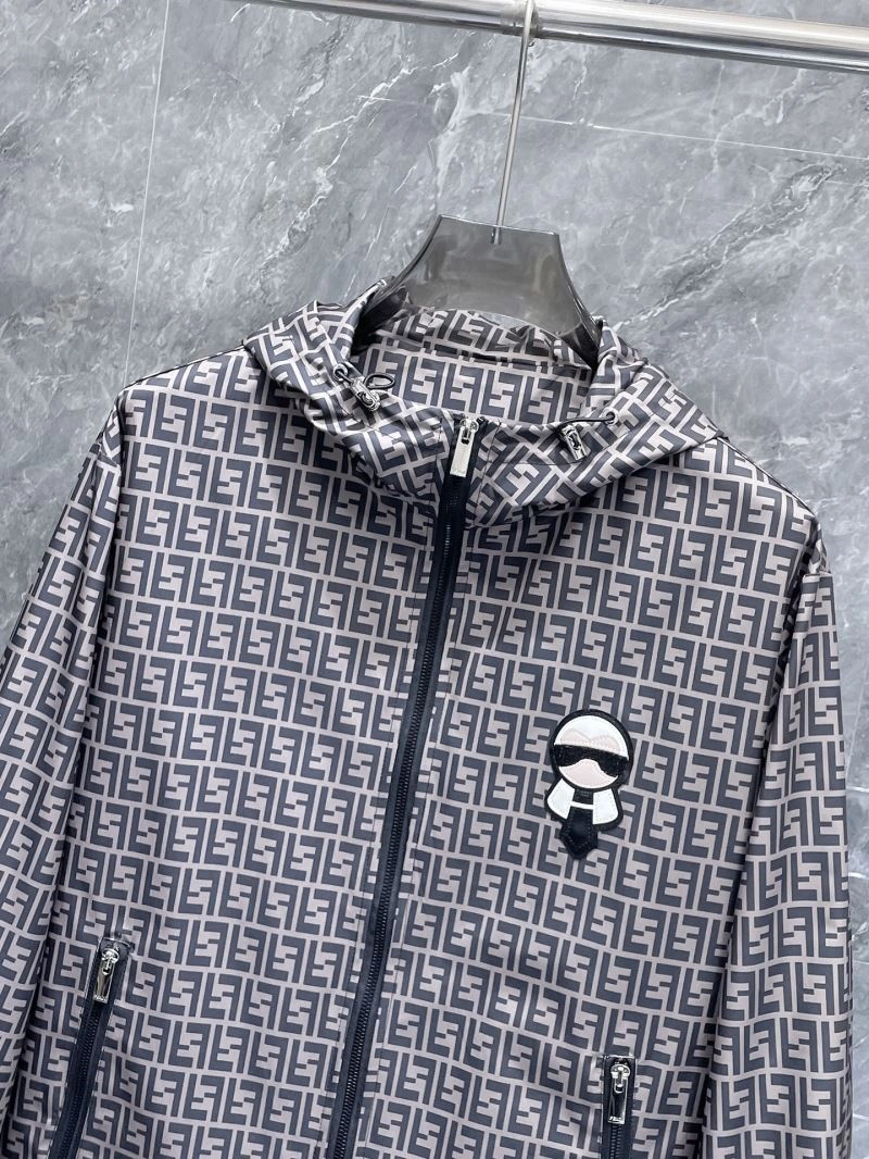 Brand-authenticated Fendi Outwear