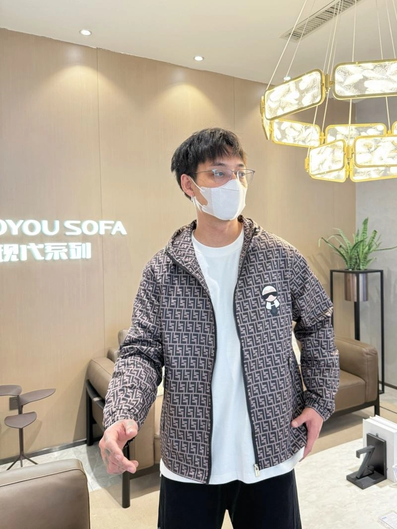 Precise copy Fendi Outwear