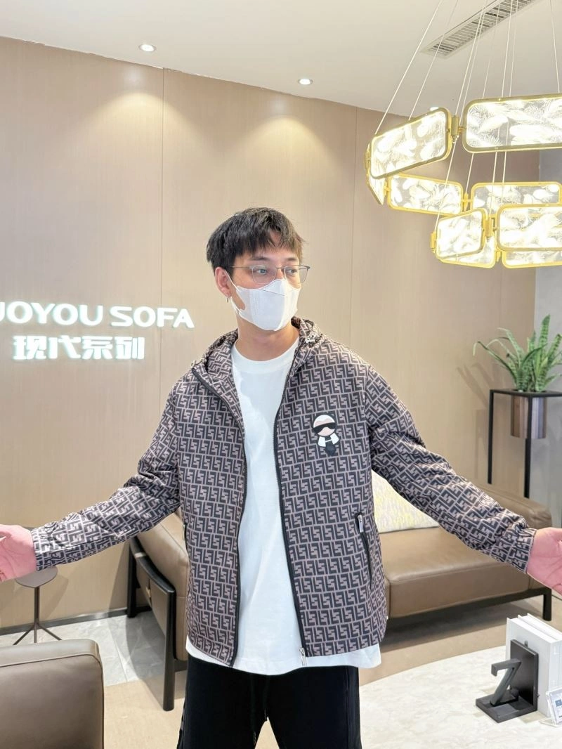 Precise copy Fendi Outwear