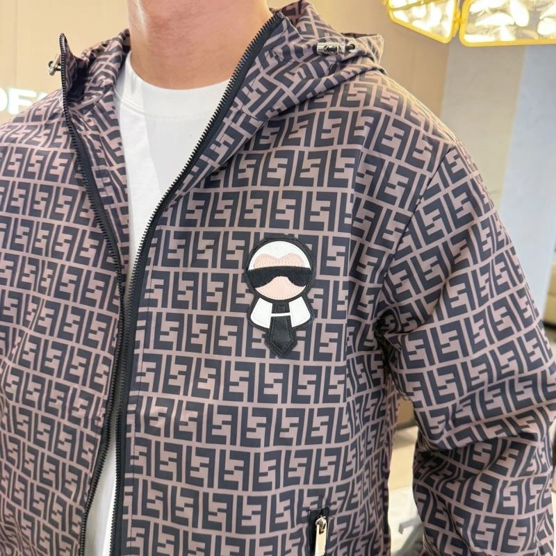 Precise copy Fendi Outwear