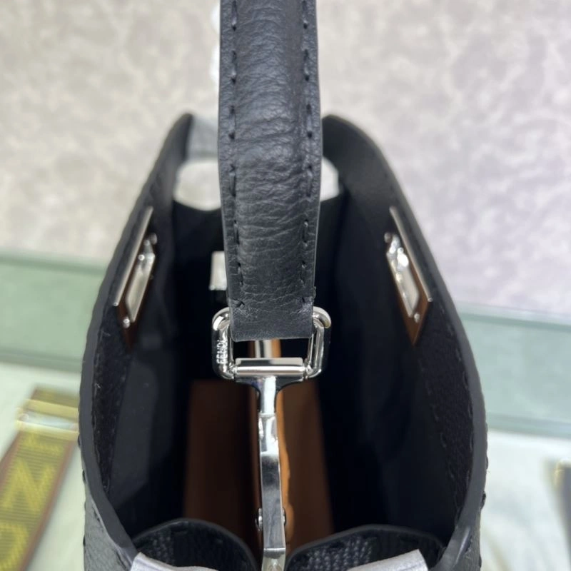 Brand-authenticated Fendi Peekaboo Bags