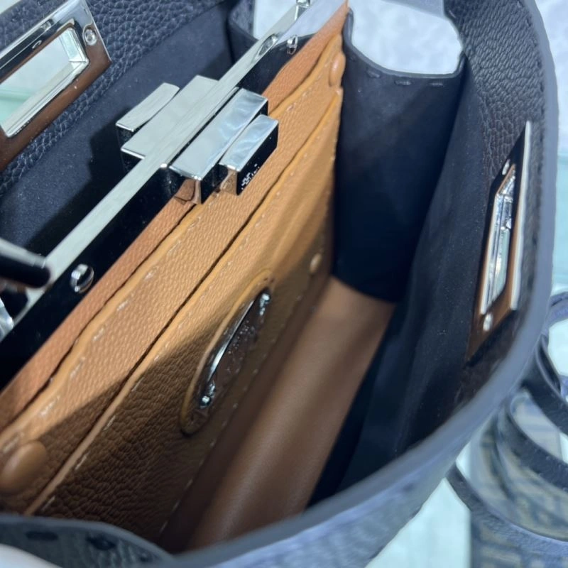 Brand-authenticated Fendi Peekaboo Bags