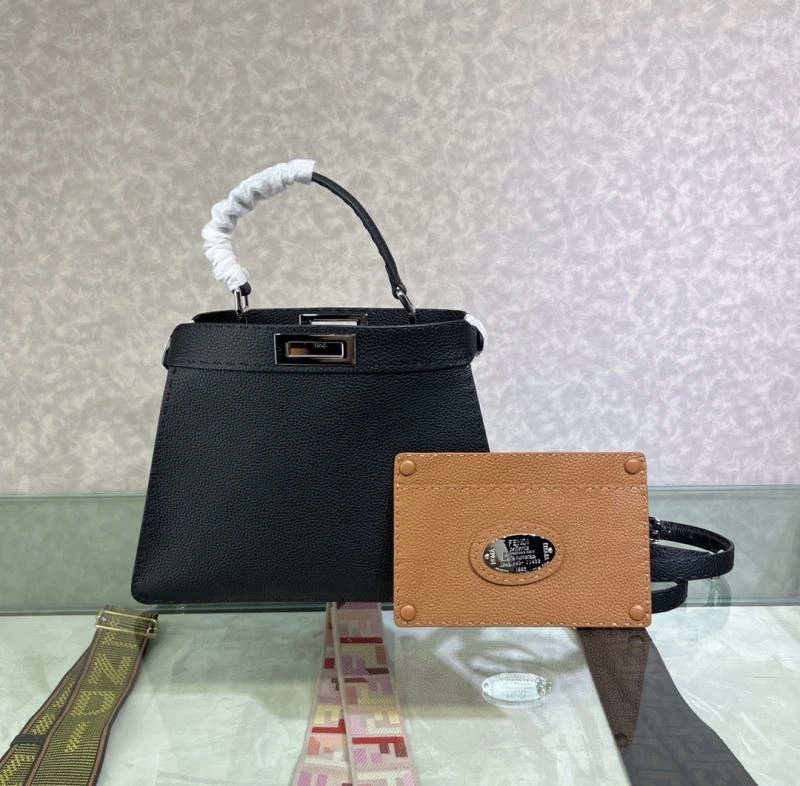 Brand-authenticated Fendi Peekaboo Bags