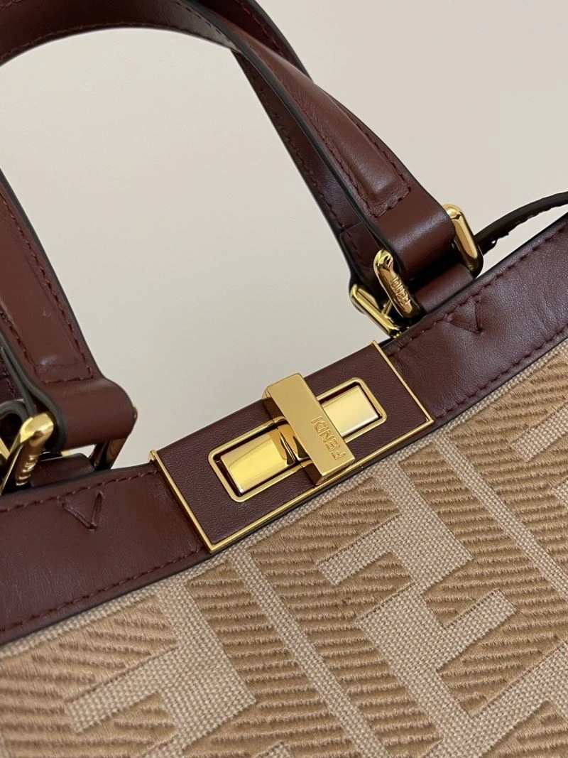 Brand-authenticated Fendi Peekaboo Bags