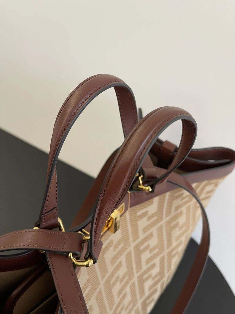 Brand-authenticated Fendi Peekaboo Bags