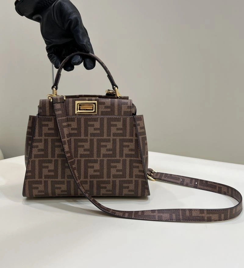 Brand-authenticated Fendi Peekaboo Bags
