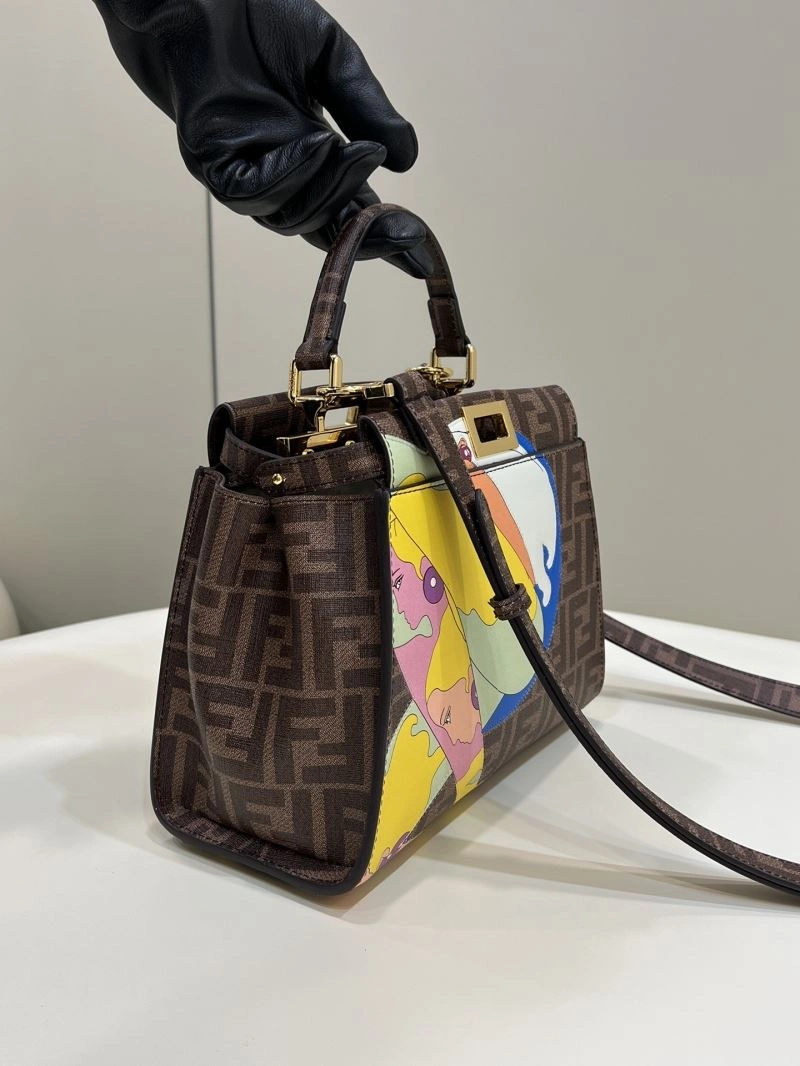 Brand-authenticated Fendi Peekaboo Bags