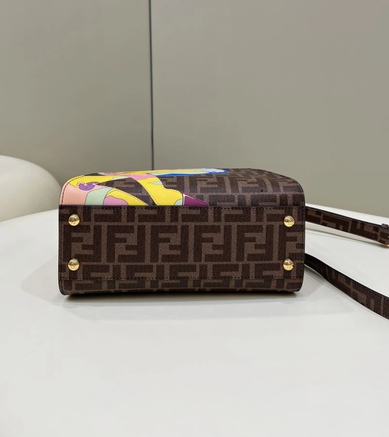 Brand-authenticated Fendi Peekaboo Bags