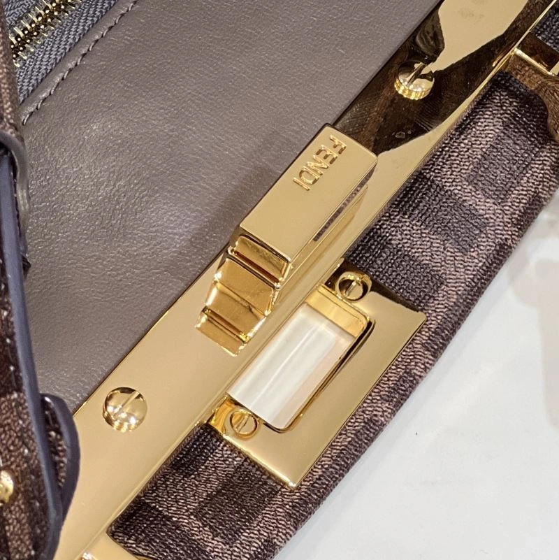 Brand-authenticated Fendi Peekaboo Bags