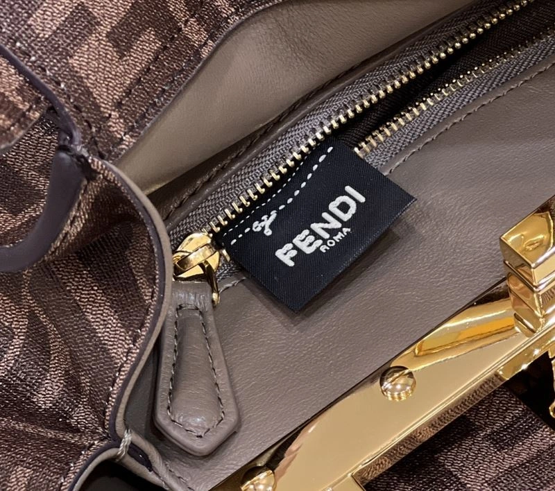 Brand-authenticated Fendi Peekaboo Bags