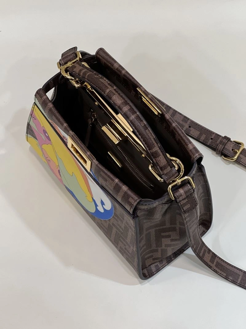 Brand-authenticated Fendi Peekaboo Bags