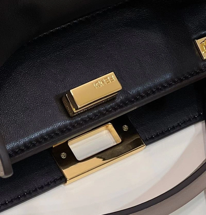 Brand-authenticated Fendi Peekaboo Bags
