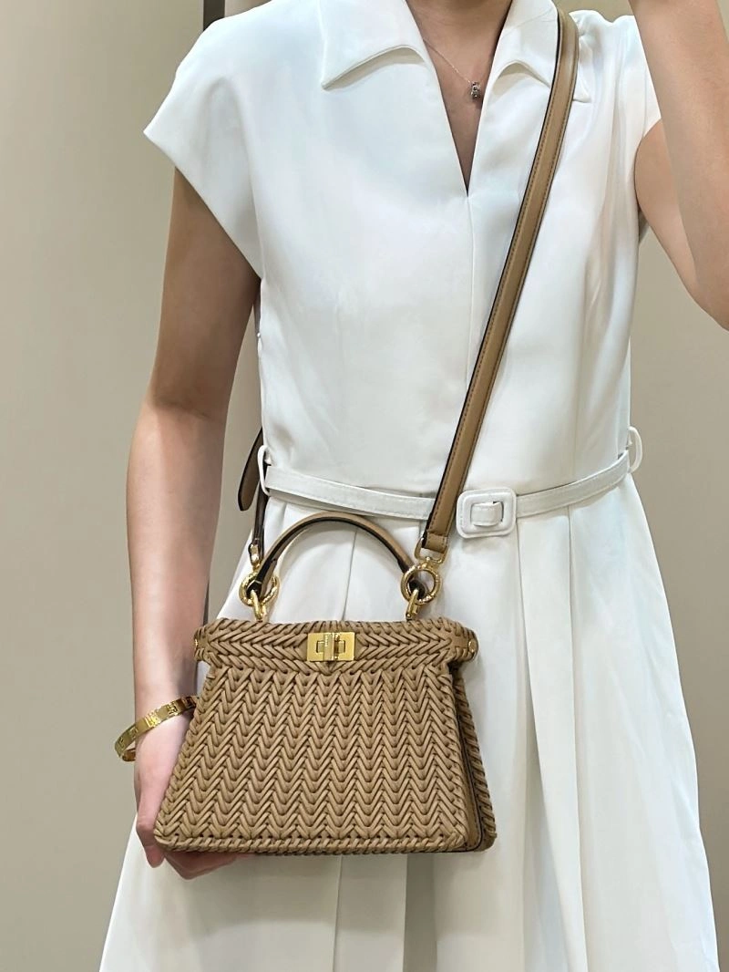 Brand-authenticated Fendi Peekaboo Bags