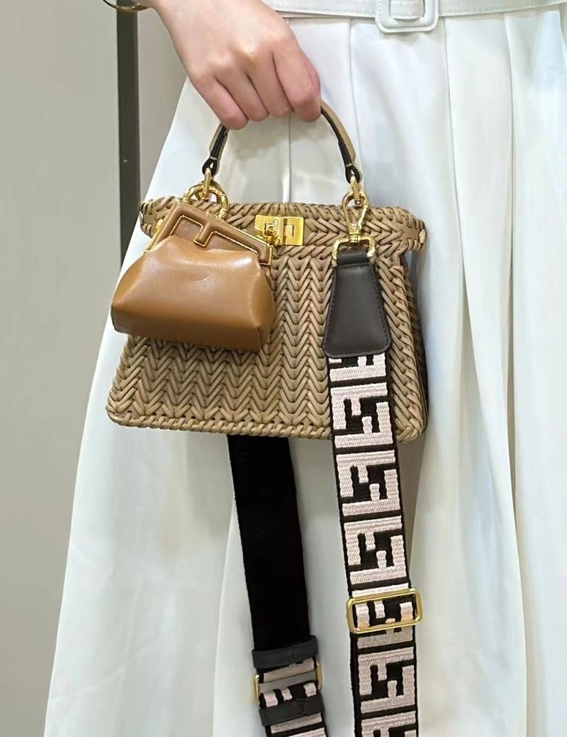 Brand-authenticated Fendi Peekaboo Bags