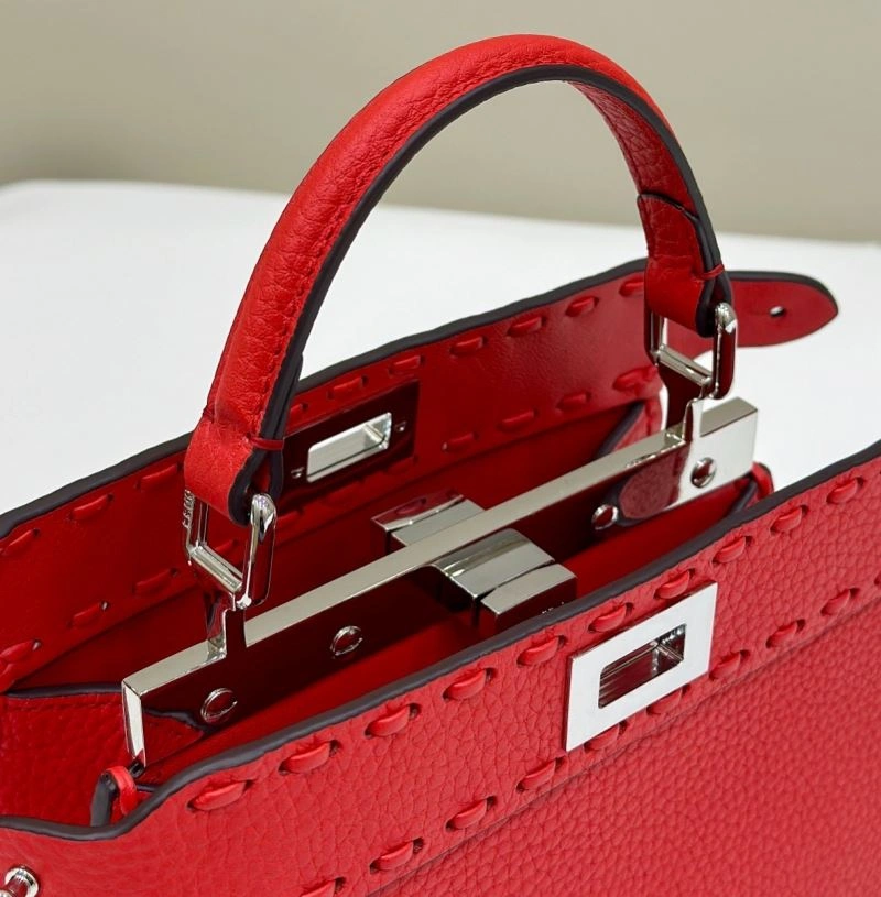 Brand-authenticated Fendi Peekaboo Bags