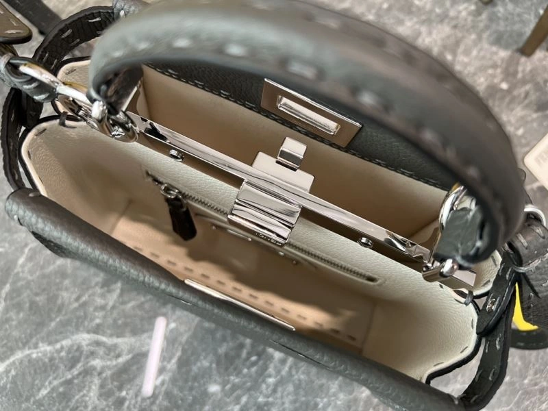 Brand-authenticated Fendi Peekaboo Bags
