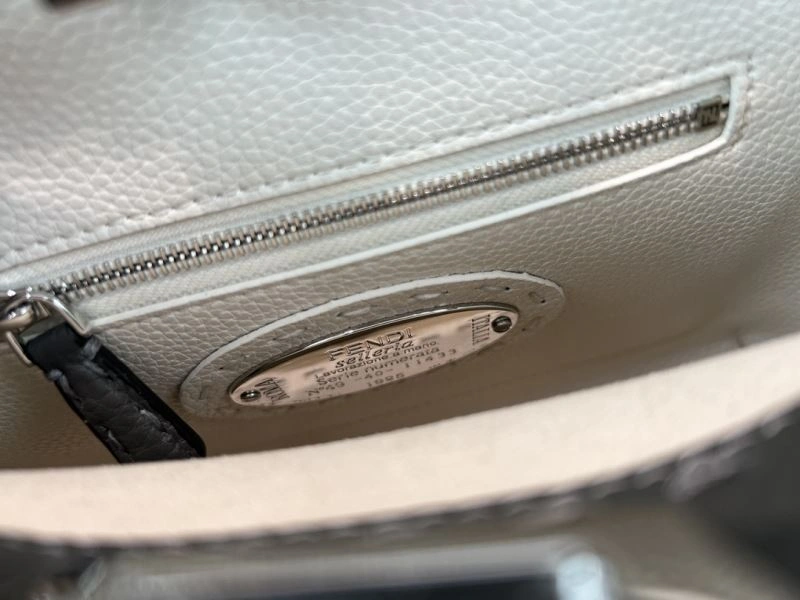 Brand-authenticated Fendi Peekaboo Bags