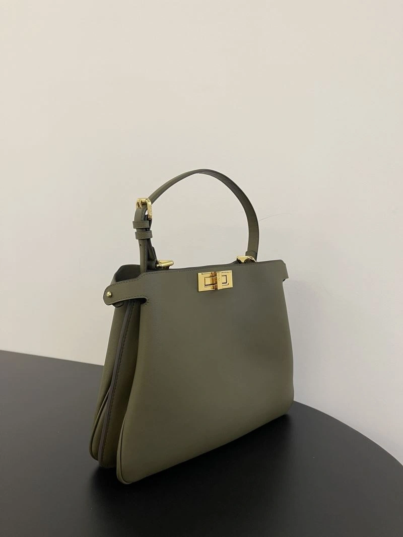 Brand-authenticated Fendi Peekaboo Bags