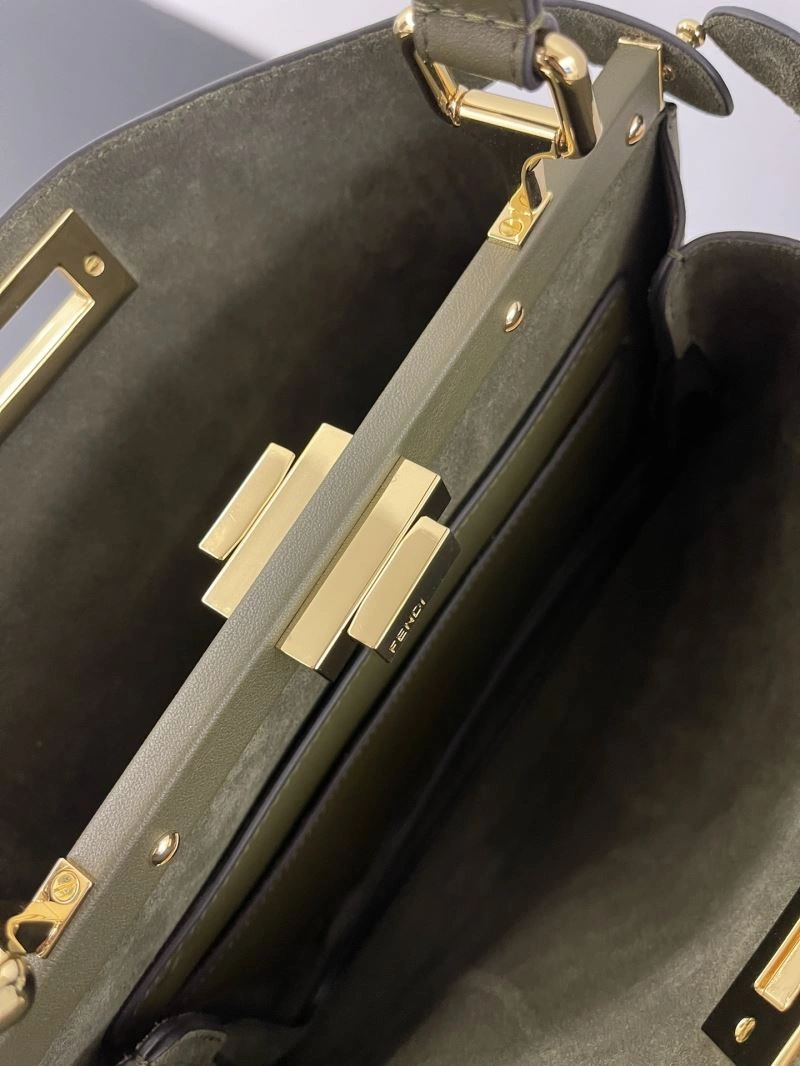 Brand-authenticated Fendi Peekaboo Bags