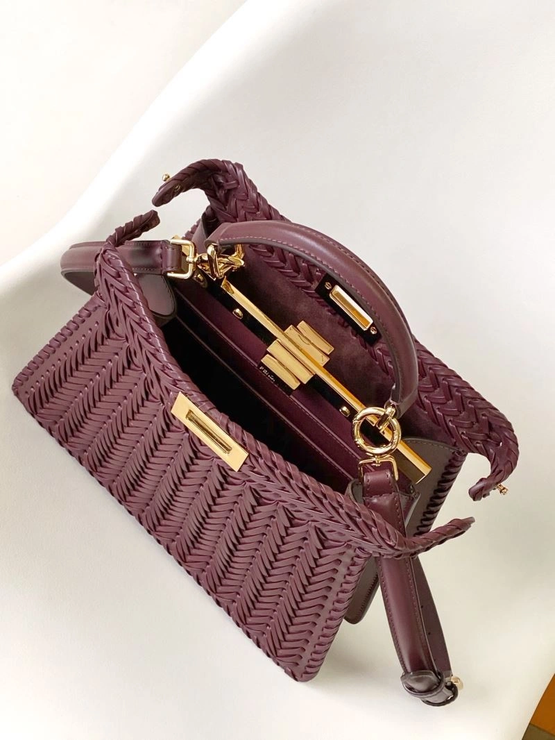 Brand-authenticated Fendi Peekaboo Bags