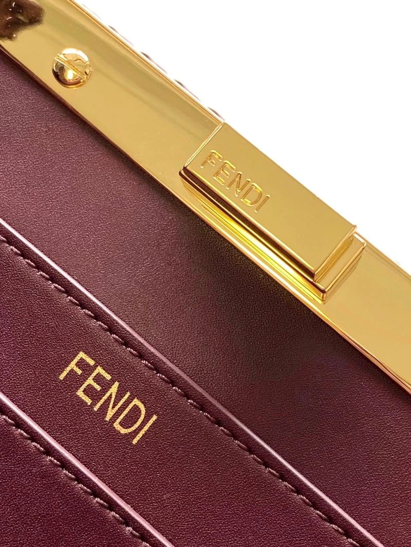 Brand-authenticated Fendi Peekaboo Bags