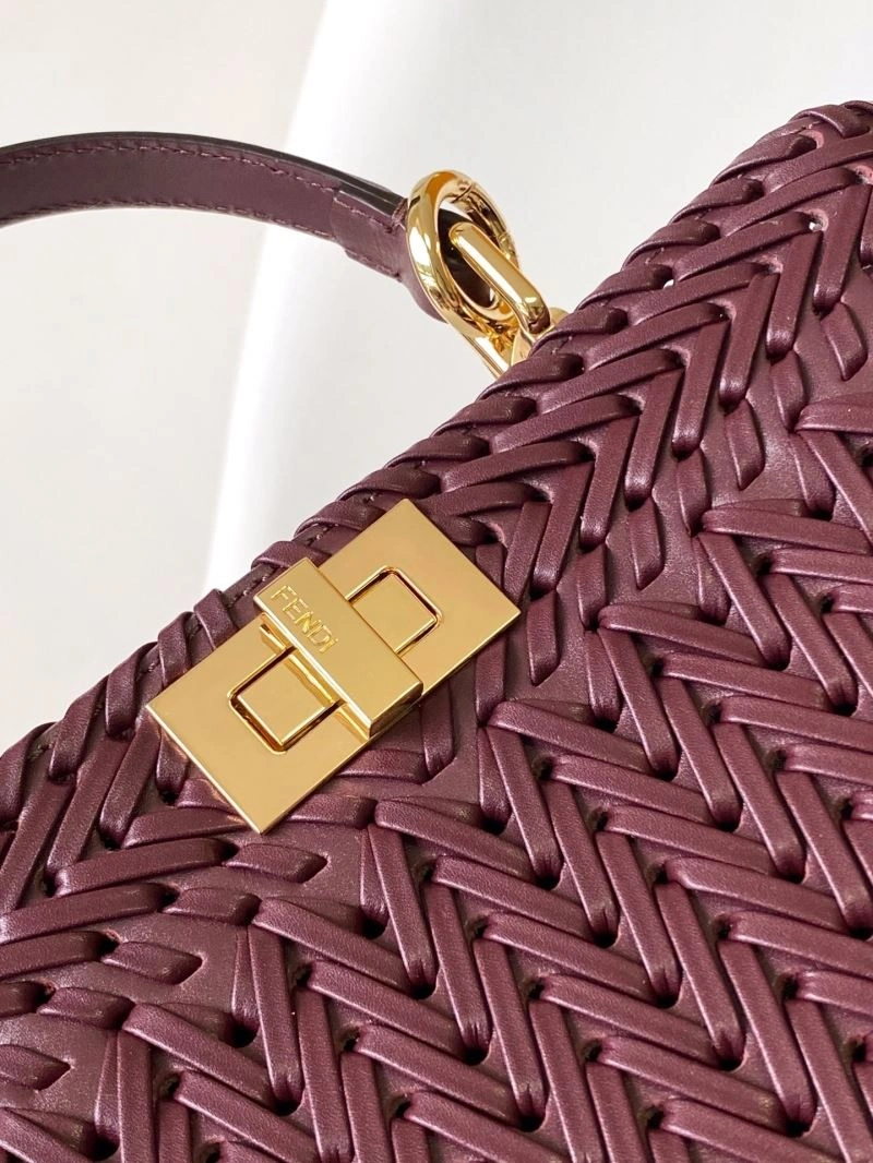 Brand-authenticated Fendi Peekaboo Bags