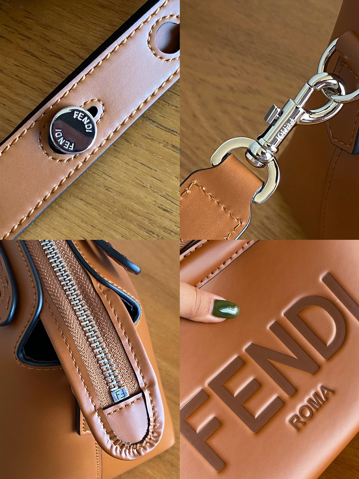 Top mirror Fendi Pillow Bags