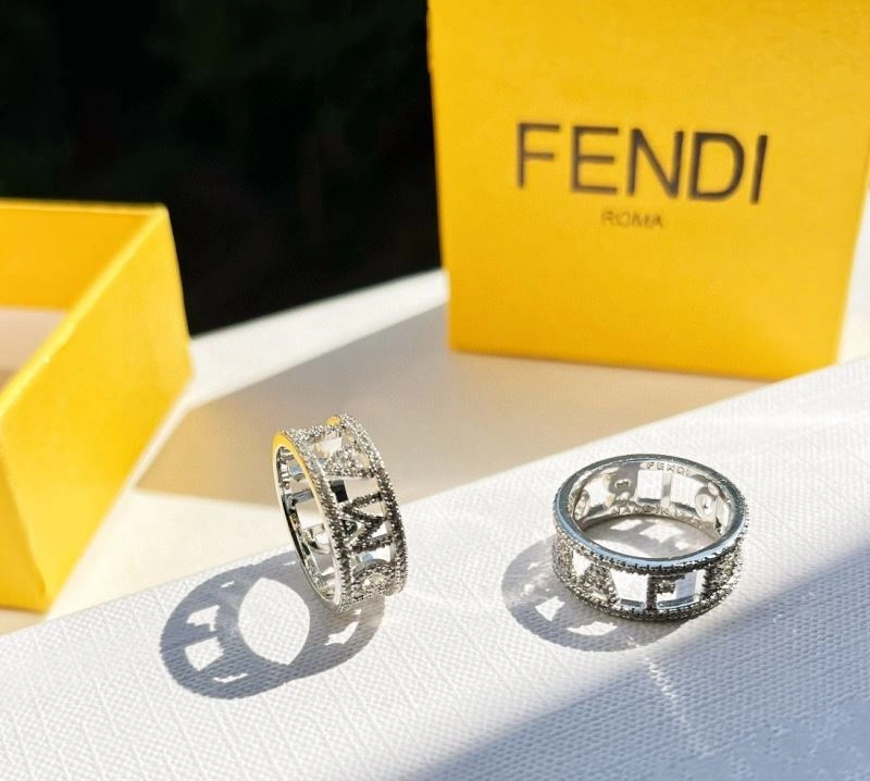Authentic Fendi Rings