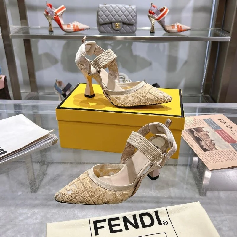 Brand-authenticated Fendi Sandals