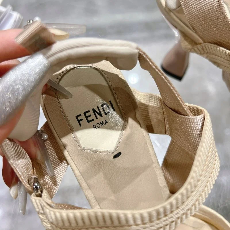 Brand-authenticated Fendi Sandals