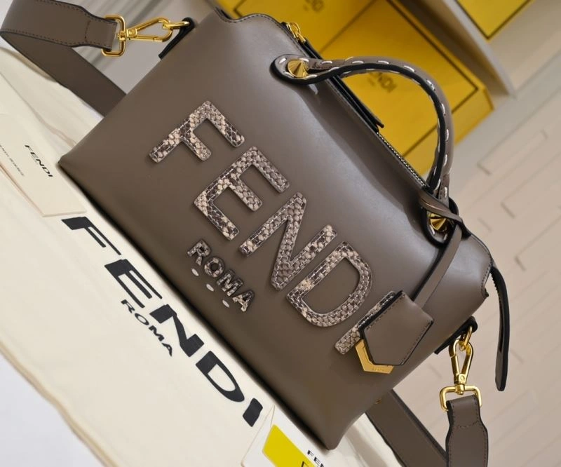 Brand-authenticated Fendi Satchel Bags